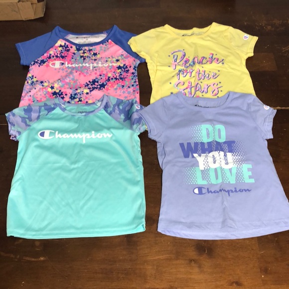 Champion | Shirts & Tops | Brand New Champion 4 Pack Tee Shirt Set ...